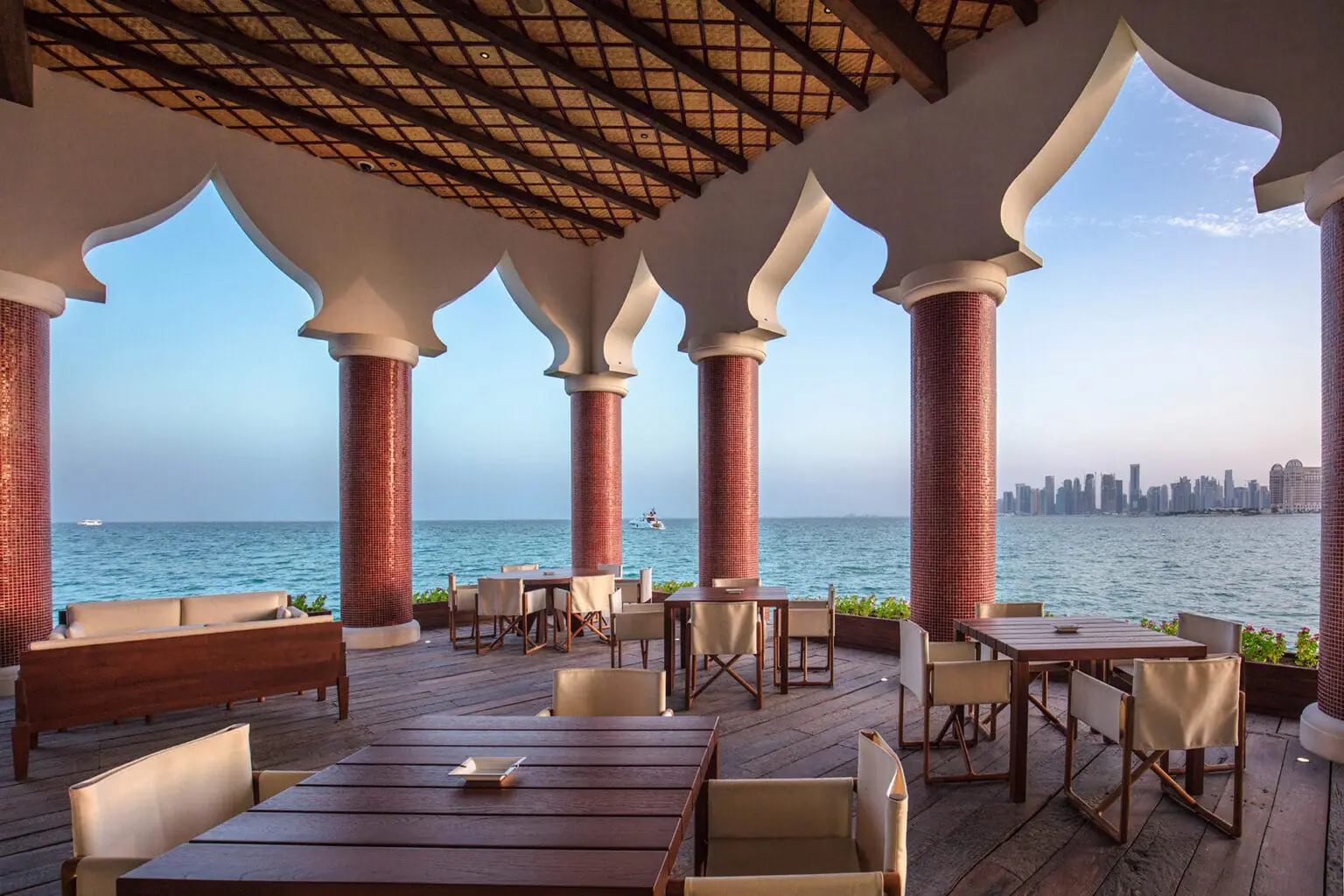 La Marsa | Overwater Sea View Restaurant in Doha, Qatar