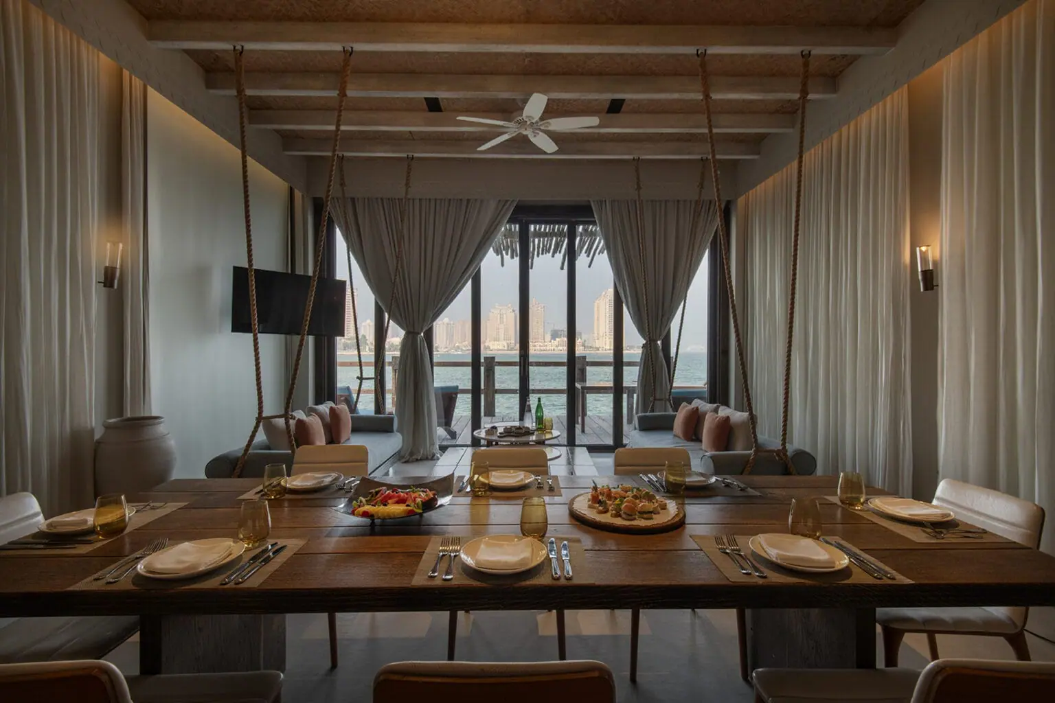 La Marsa | Overwater Sea View Restaurant in Doha, Qatar