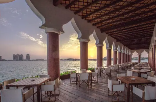 La Marsa | Overwater Sea View Restaurant in Doha, Qatar
